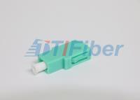 China LC PC Multimode FTTH Fiber Optic Adapter Low Insertion Loss 0.3dB Ceramic Sleeve for sale