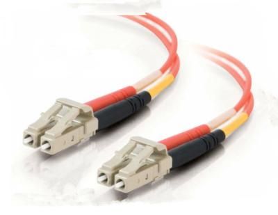Cina LC - cavo di toppa a fibra ottica di comunicazione di LC, rosa giallo arancione dell'acqua in vendita