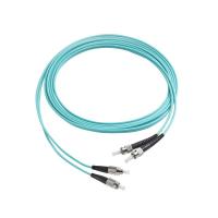 China ST-FC Fiber Optic Patch Cord 0.9-3mm Diameter Single/Multimode with ≤0.3dB Insertion Loss for sale