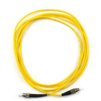 China ST-FC Fiber Optic Patch Cord 0.9-3mm Diameter Single/Multimode with ≤0.3dB Insertion Loss for sale