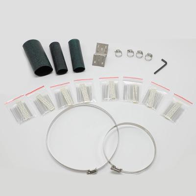 China Glasfaserbox 2 Eingang 2 Ausgang 12 Kern 24 Kern 36 Kern Schwarzfaser Splice Schließung zu verkaufen