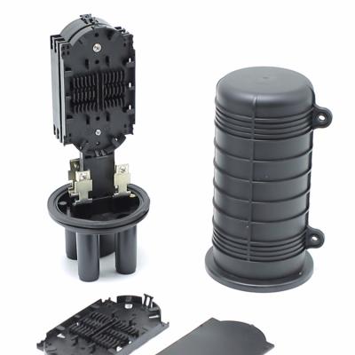 Китай Купольный оптоволоконный ящик 12 ядра 24 ядра 36 ядра 1 вход 2 выход ABS черный мини-волоконный замыкатель продается