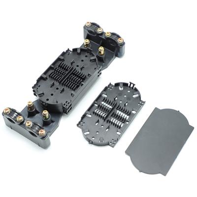 Китай FTTX FTTH Line-in Type Fiber Optic Box 12 Core 24 Core 36 Core 1 Input 2 Output Fiber Optic Splice Closure (Конструкция закрытия оптоволоконного соединения) продается