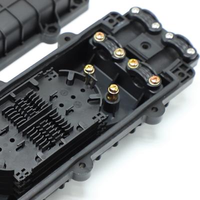 Китай FTTX FTTH Line-in Type Fiber Optic Box 12 Core 24 Core 36 Core 1 Input 2 Output Fiber Optic Splice Closure (Конструкция закрытия оптоволоконного соединения) продается