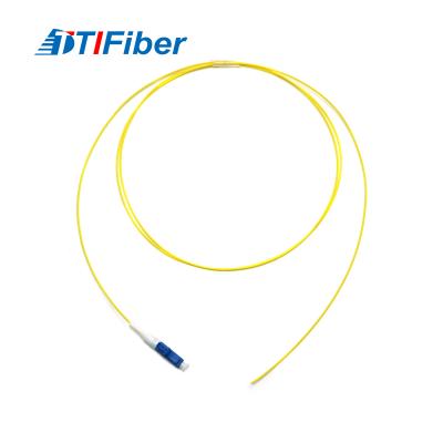 China LC APC Single Mode Simplex G652D Fiber Optic Cable Network Communication Patch Cord for sale