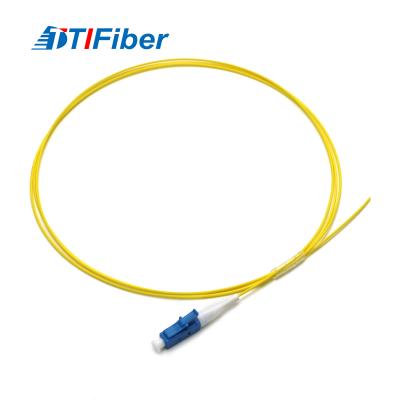 China LC APC Single Mode Simplex G652D Fiber Optic Cable Network Communication Patch Cord for sale