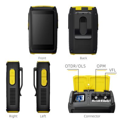 China Max. 80 Km Range Setting 3.5-Inch Multi-Touch Screen 1550 nm Wavelength MINI OTDR for sale