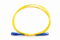 China G652D Single Mode Fiber Optic Patch Cable Simplex SC/UPC 2.0mm PVC 1m for sale