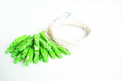 China Low Insertion Loss Fiber Cable Splitter Steel Tube Mini PLC Splitter SC / APC 1 X 32 for sale