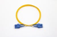 China Singlemode Multimode Fiber Optic Patch Lead Duplex LC SC FC ST Connector 0.3dB Insertion Loss for sale