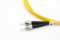 China Singlemode Multimode Fiber Optic Patch Lead Duplex LC SC FC ST Connector 0.3dB Insertion Loss for sale