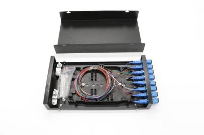 China Mini Optic Patch Panel Terminal Box Outdoor / Indoor 8 Core FTTH Network Application for sale