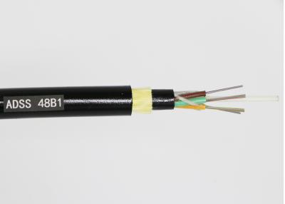 China Al aire libre con varios modos de funcionamiento no acorazado del cable de Ethernet de la fibra óptica de ADSS con la sola envoltura en venta