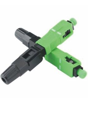 China FTTH Fiber Optic Patch Cord SC/APC Fast Connector Long Duration Time For Local Area Network for sale