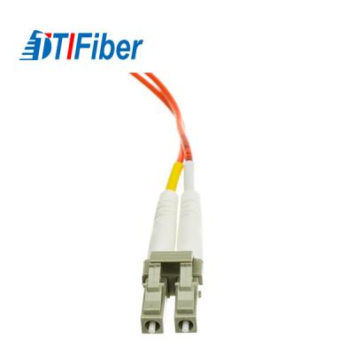 Chine Câble optique duplex à plusieurs modes de fonctionnement de fibre de 1 mètre 62.5/125 LC à la basse perte par insertion de LC à vendre