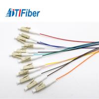 China LC Multimode Simplex Fiber Optic Pigtail 0.9mm Low Insertion Loss for sale