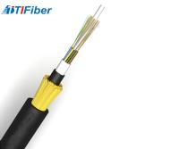China Singlemode ADSS Outdoor Fiber Optic Cable Self Supporting 2-144 Core PE LSZH Jacket for sale