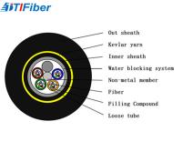 China Singlemode ADSS Outdoor Fiber Optic Cable Self Supporting 2-144 Core PE LSZH Jacket for sale
