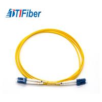 China Lc-Lc SM Single Mode Duplex Fiber Patch Cables Low Back Reflection for sale