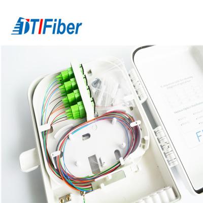 China 1.5m Pigtails Fiber Optic Distribution Cabinet FTTH 16 Port With SC/APC Adapter for sale
