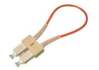 China SC UPC APC Fiber Loopback for Network Testing - 0.9mm to 3.0mm Cable Diameter with ≤0.20dB Insertion Loss for sale