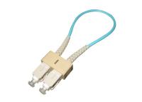 China SC UPC APC Fiber Loopback for Network Testing - 0.9mm to 3.0mm Cable Diameter with ≤0.20dB Insertion Loss for sale