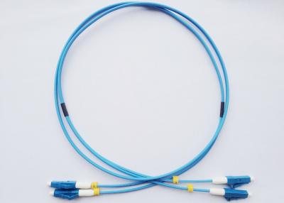 China Indoor / Outdoor FTTH Duplex Armored Fiber Patch Cord for National defense for sale