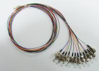 China FC Simplex Fiber Optic Pigtail with 0.2dB Insertion Loss, -40°C to 85°C Operating Range for sale