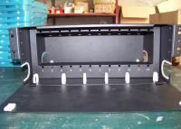 China 4U MPO Fiber Optic Patch Panel with 12 Cassette Capacity for LC/SC Connectors in 19