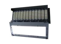 China 4U MPO Fiber Optic Patch Panel with 12 Cassette Capacity for LC/SC Connectors in 19