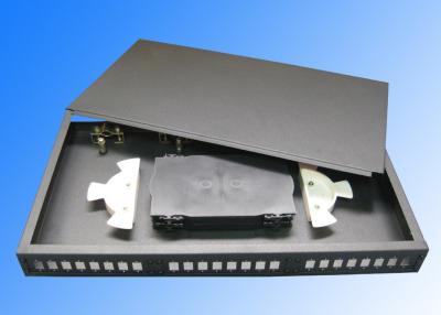 China Dummy drawer Rack mounted Fixed Fiber Optic Terminal Box for FTTH Solution for sale
