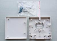 China Indoor 2 Port Fiber Optic Distribution Box 86 Socket Patch Panel 4 Fibers for sale