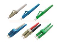 China LC Fiber Optic Connector 1.25mm Ceramic Ferrule with 0.9-3.0mm Cable Options for Telecommunications for sale