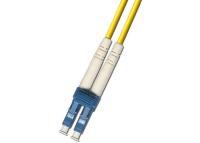 China LC Fiber Optic Connector 1.25mm Ceramic Ferrule with 0.9-3.0mm Cable Options for Telecommunications for sale