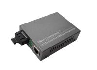 China 100M Singlemode Multimode Fiber Optic Media Converter for Ethernet with 120km Range and 80,000 Hours MTBF for sale