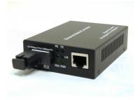 China 100M Singlemode Multimode Fiber Optic Media Converter for Ethernet with 120km Range and 80,000 Hours MTBF for sale