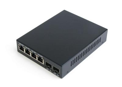 China Single / Dual Fiber Optic Media Converter with Half / Full Duplex for sale