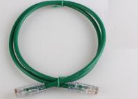 China Cat 5e UTP Network Patch Cord 26AWG 4-Pair Ethernet Cable with 100Ω Impedance for sale