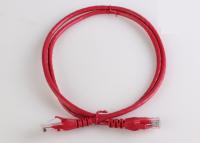 China Cat 5e UTP Network Patch Cord 26AWG 4-Pair Ethernet Cable with 100Ω Impedance for sale