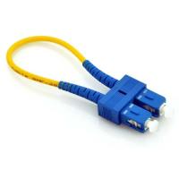 China MPO SC LC Fiber Optic Loopback Adapter - Multimode 50/125 Cable with ≤0.3dB Insertion Loss for Network Testing for sale