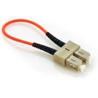 China MPO SC LC Fiber Optic Loopback Adapter - Multimode 50/125 Cable with ≤0.3dB Insertion Loss for Network Testing for sale