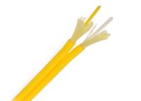 China OM3 Fiber Optic Cable Indoor Duplex Zipcord 3.4x1.6mm to 6.0x2.8mm with PVC/LSZH Jacket for 10GbE Networks for sale