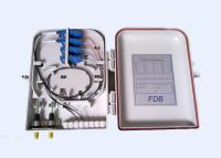 China 24-Port FTTH Fiber Distribution Box 181×45×207mm to 220×80×300mm Indoor/Outdoor Waterproof Terminal for sale