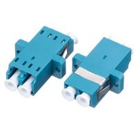 China SC UPC Singlemode Fiber Optic Adapter Low Insertion Loss 0.2dB Simplex FTTB for sale
