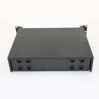 China Sliding Type FTTH Optical Junction Box ODF Patch Panel Terminal Box 12 Core 24 Core for sale