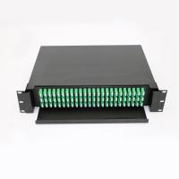 China Sliding Type FTTH Optical Junction Box ODF Patch Panel Terminal Box 12 Core 24 Core for sale