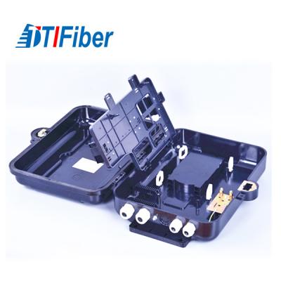 China FTTH 24 Ports Fiber Optic Distribution Box Indoor Outdoor SC/LC Adapters Suitable for sale