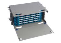 China 48 Core 3U ODF Fiber Optic Distribution Box 19 Inch Rack Mounted 480x235mm for sale