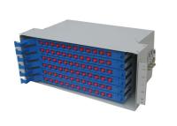 China 48 Core 3U ODF Fiber Optic Distribution Box 19 Inch Rack Mounted 480x235mm for sale