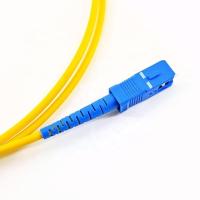 China SC PC Singlemode Duplex Fiber Optic Patch Cord PVC LSZH 3.0mm Low Insertion Loss 0.25dB for sale